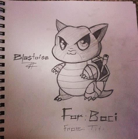 Chibi Blastoise Chibi Blastoise Drawings