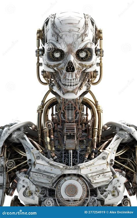 Modern Hyperrealistic Humanoid Technology In Cinematographic Light