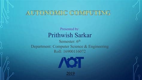 Autonomic Computing Pptx