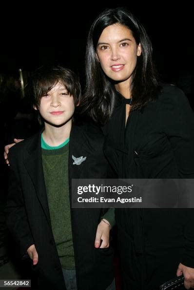 Actress Phoebe Cates And Her Son Owen Kline Attend The 2005 New York