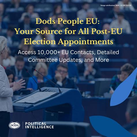 Eu Election Package 2024 Dods Political Intelligence