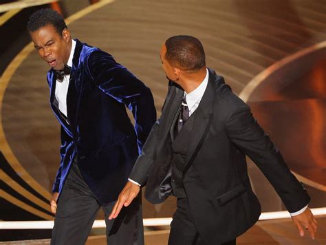 Oscars Smackdown Will Smith Slaps Chris Rock Onstage Toronto Sun
