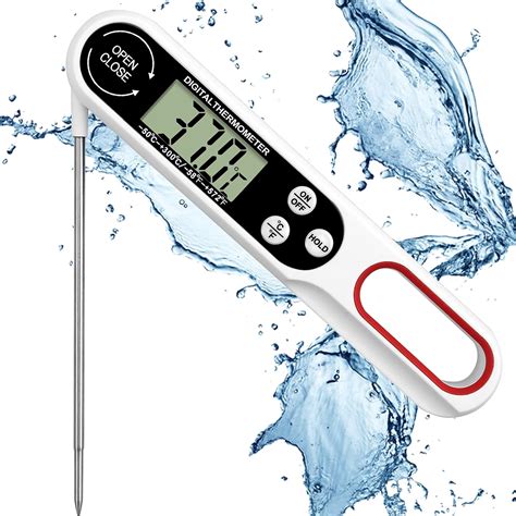 Thermomètre Viande Pliable Thermomètre Cuisine Numérique Thermomètre à