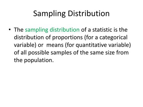 Ppt Sampling Distribution Models Powerpoint Presentation Free