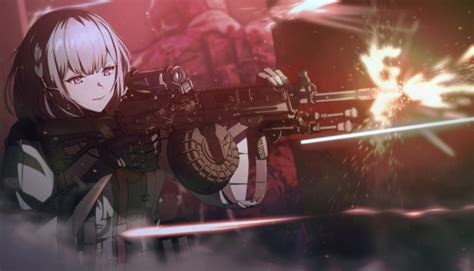 Behalter Rpk 16 Girls Frontline Girls Frontline Silver Hair