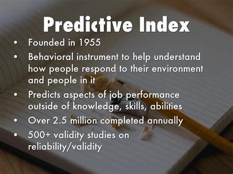 Predictive Index 12 12 17 By Lyndi Zavy