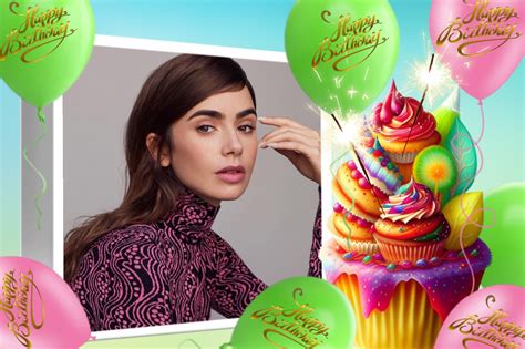 Nettes Birthday Congratulations Frame 🎉🎁 Happy Birthday Happy