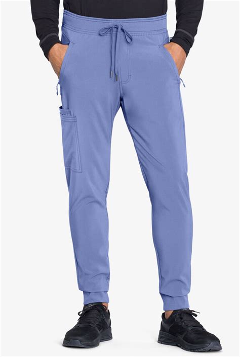 Cherokee Infinity Mens Jogger Cargo Scrub Pants Stretch Scrubs