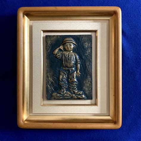 北村西望 今日わ 将軍の孫 レリーフ メルカリ