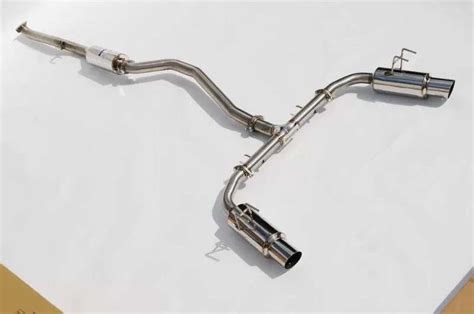 Invidia 2022 Honda Civic Si 15t 70mm N1 Cat Back Exhaust Ss Tips