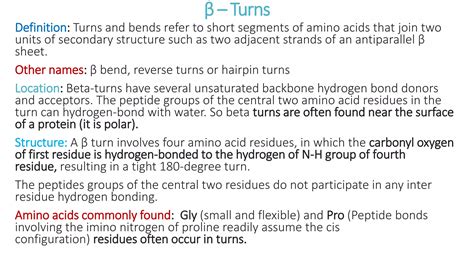 Proteins And Levels Of Structural Conformation Pptxpptx