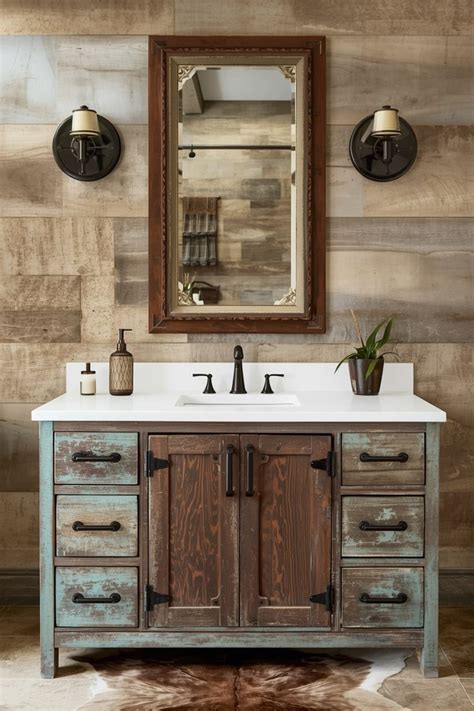 15 Western Bathroom Decor Ideas Rustic And Ranch Inspiration