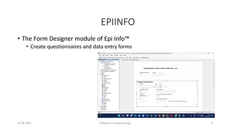 Softwares In Epidemiology Pdf
