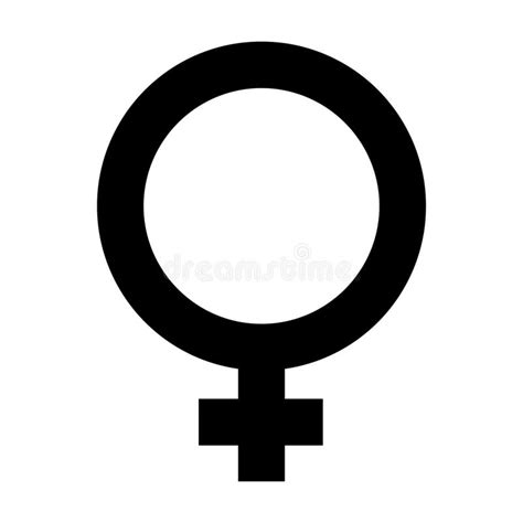Female Sex Symbol Icon Female Gender Icon Woman Sign Female Icon Stock Vector Illustration