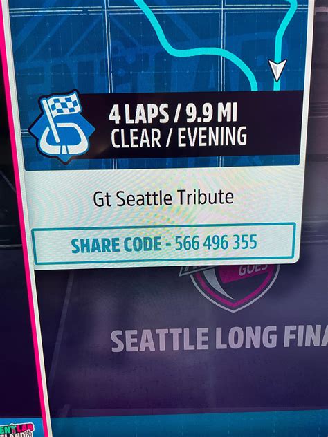 Gran Turismo Seattle Style Map Rforzahorizon