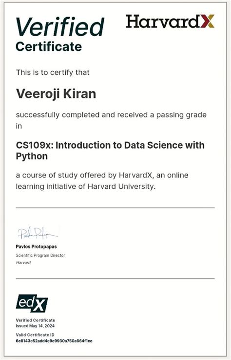 Hello Everyone I Have Successfully Completed The Introduction To Data