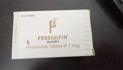 Finasteride 1mg Tablet Packaging Size 10 Tab At Rs 25stripe In