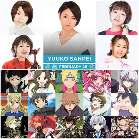 Happy 36th Birthday To Yuuko Sanpei The Amazing Va That Voiced Our