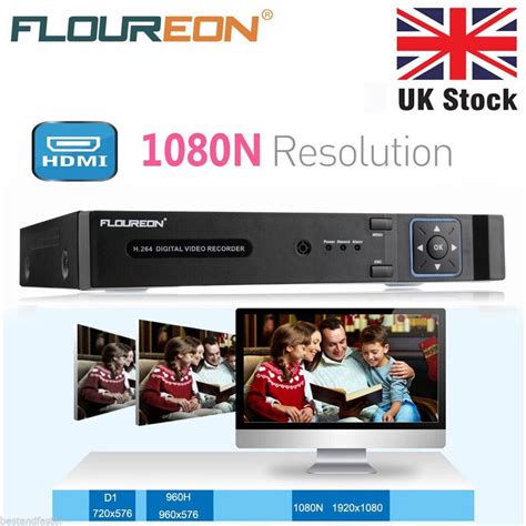Floureon Cctv 8ch 1080n Hdmi P2p Dvr Security Camera Video Recorder Ebay