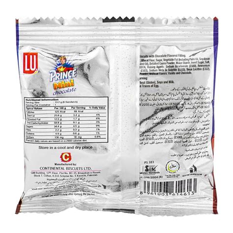 Purchase Lu Mini Prince Chocolate Biscuits 11g Online At Best Price In
