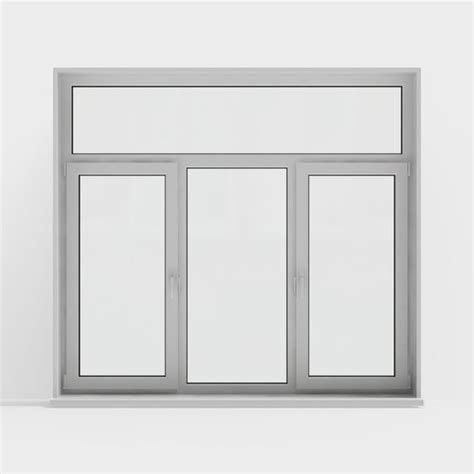 Low Poly Modern Window 3d Model