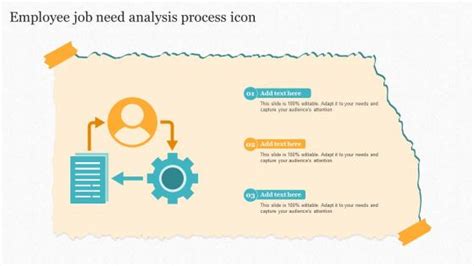 Employee Job Need Analysis Process Icon Ppt Template