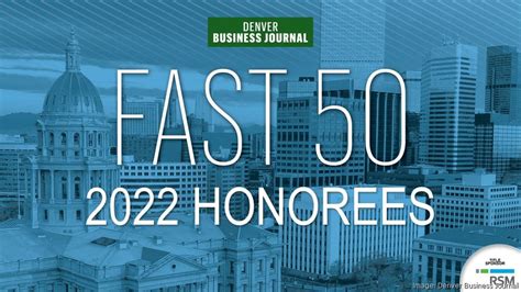 Here Are The Winners Of Denver Business Journals 2022 Fast 50 Denver
