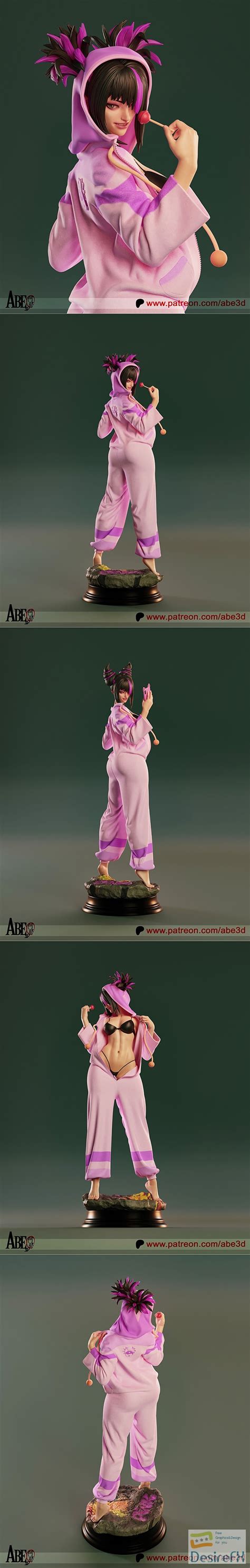 Download Abe3d Juri Han Pajamas 3d Print Desirefxcom