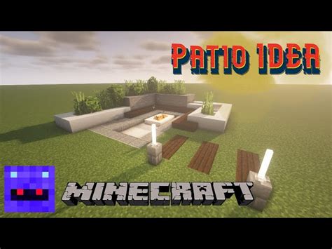 Minecraft Patio Sunroom