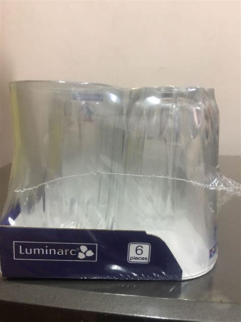 Luminarc Drinking Glasses Furniture And Home Living Kitchenware And Tableware Other Kitchenware