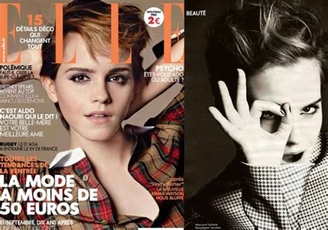 Emma Watson Covers Elle France September 9th 2011