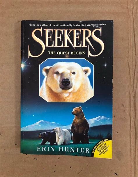 Seekers 1 The Quest Begins By Erin Hunter Story Book Hobbies And Toys