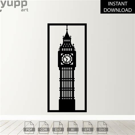Silhouette De Big Ben Free Moonlit Romantic Silhouette Image