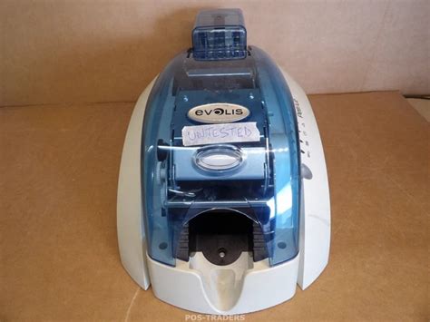Evolis Pebble 3 Basic Color Pvc And Plastic Id Card Printer Usb Parallel