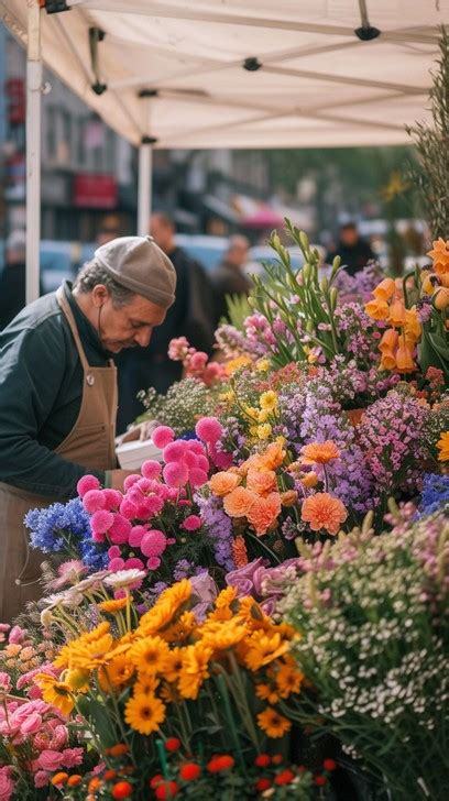 Free Florist Arranging Flowers Image Flowers Florist Market