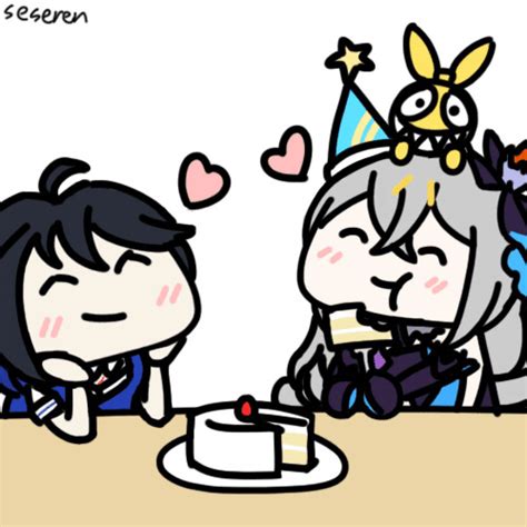 Seseren Animated Animated  Lowres Cake Cake Slice Chewing