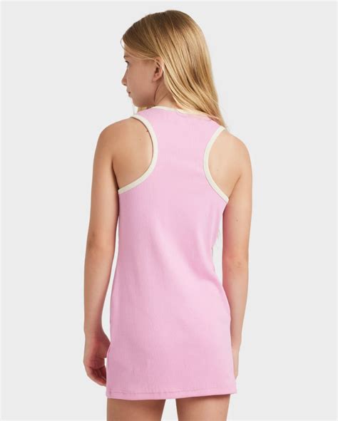 Roxy Girls 8 16 Iconic Spirit Mini Dres Oceanfire Surf