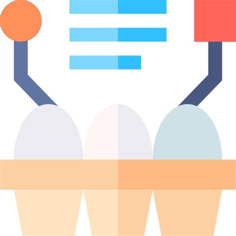 Eggs Basic Straight Flat Icon