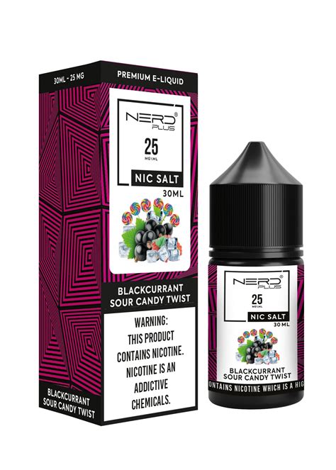 Nerd Plus Nic Salts India Premium Nicotine Salts India