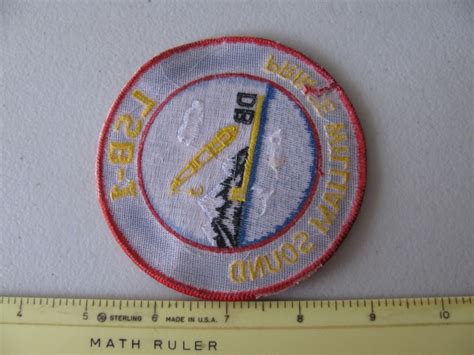 Usn Uscg Lsb 1 Prince William Sound Colored Uniform Patch ~nice~ Ebay