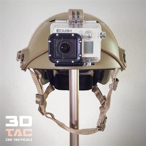 Stl File 3dtac Gopro Nvg Airsoft Helmet Mount 🔫・3d Print Design To