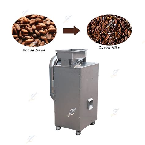 Mini Cocoa Bean Crusher Winnower Machine Efficient 50 100 Kg H For