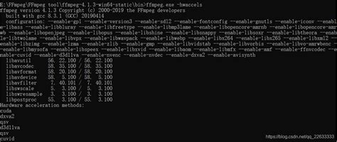 Ffmpeg实现硬件转码（使用ffmpeg调用nvidia Gpu实现h265转码h264）h265转h264 Csdn博客