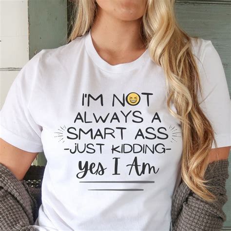 Smart Ass Graphic Etsy