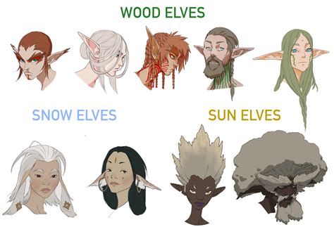 Exploration Of Race Within Elves Worldbuilding Fantasy Character