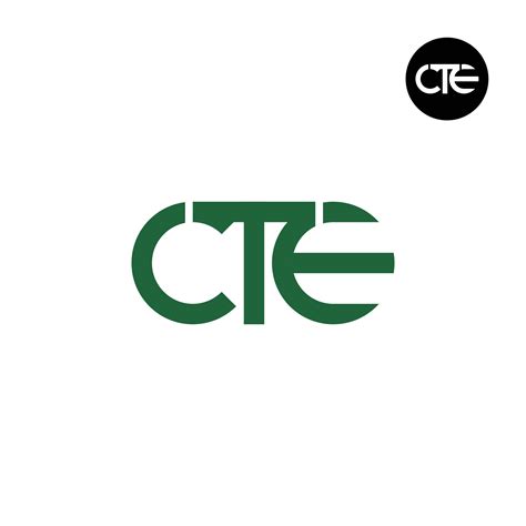 Letter Cte Monogram Logo Design 28125371 Vector Art At Vecteezy