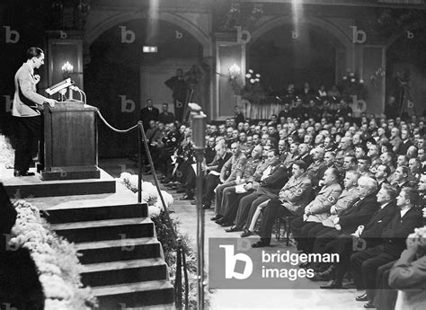 Image Of Joseph Goebbels Speaks At A Ceremonial Session Of The Reich