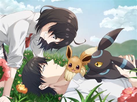 Safebooru 1boy 1girl Ahoge Black Eyes Black Hair Blue Sky Bow Bowtie