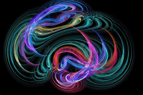 Abstract Image Fractal Vortex Stock Illustration Illustration Of Background Wallpaper