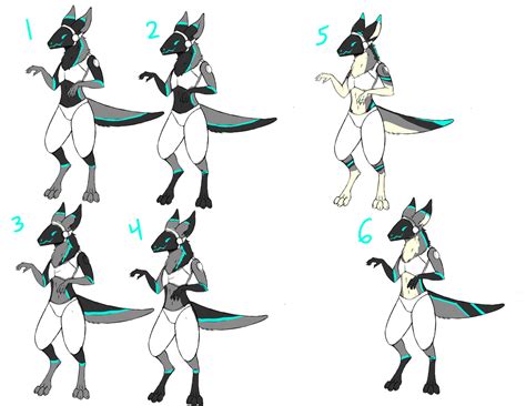 Help Design My Protogen Character Which Color Pattern Do You Like Best